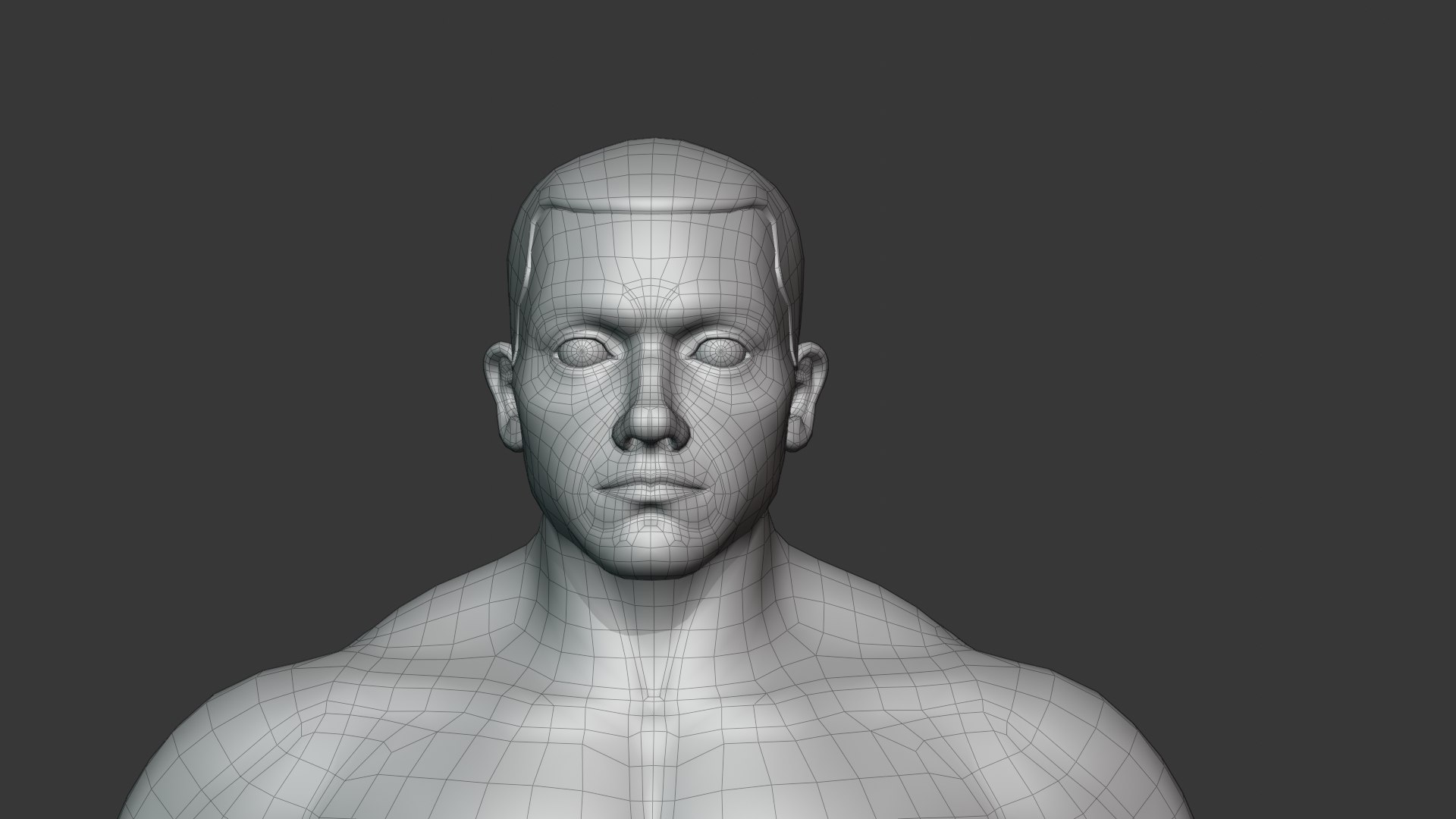 3D Stylized Strong Male Body Base Mesh 3D Model Rigged With IKFK Switch Game Animation Ready ...