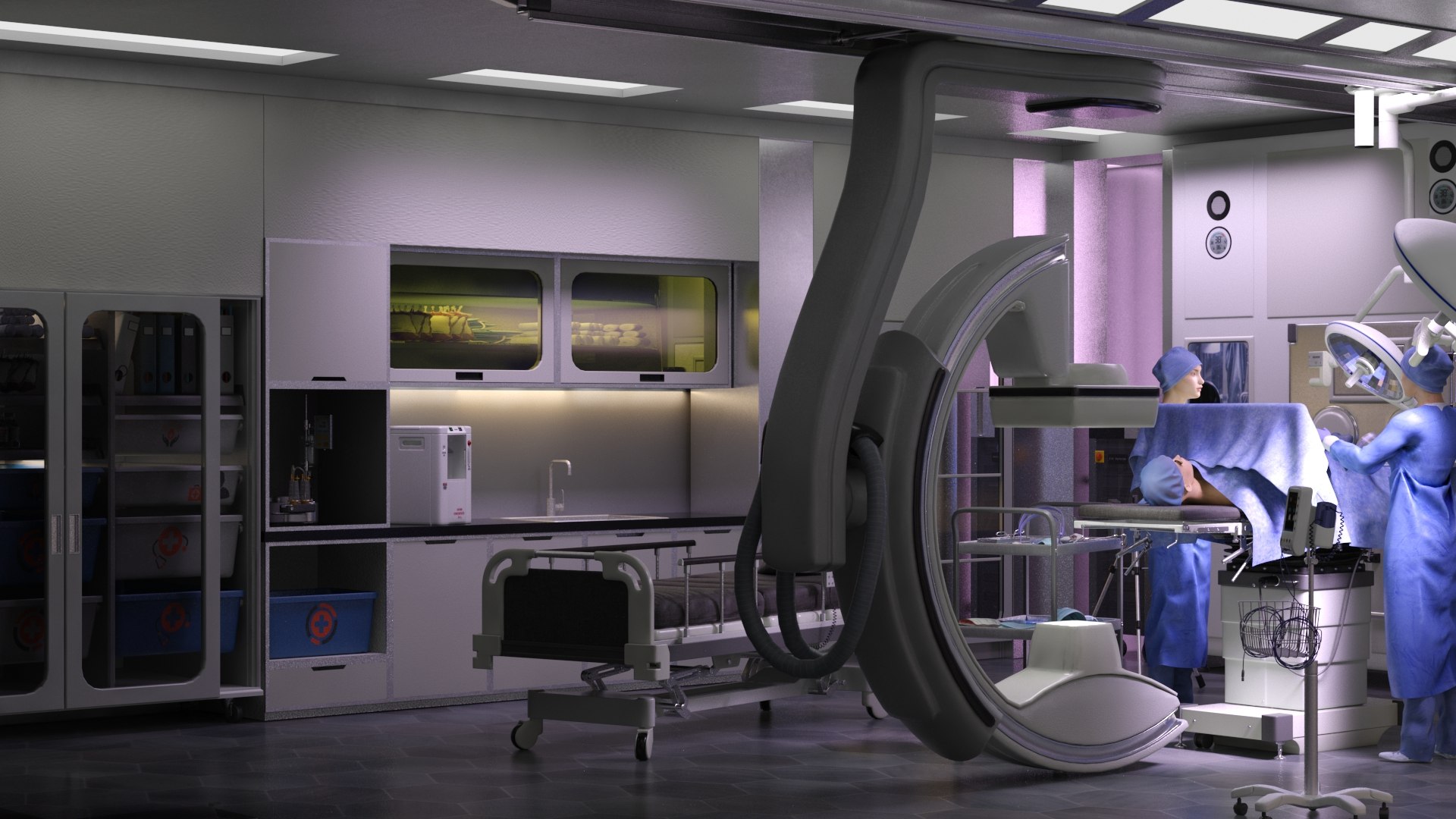 3D Surgery Room Pro Surgeon Model - TurboSquid 1499533