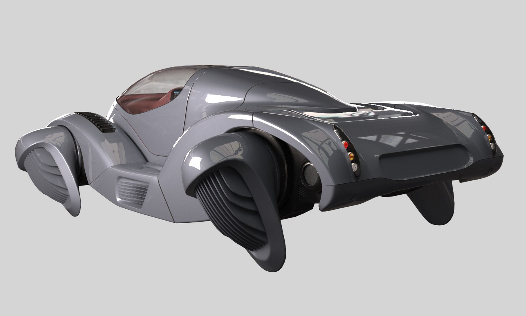 3D Flying Car Concept Model - TurboSquid 1389935
