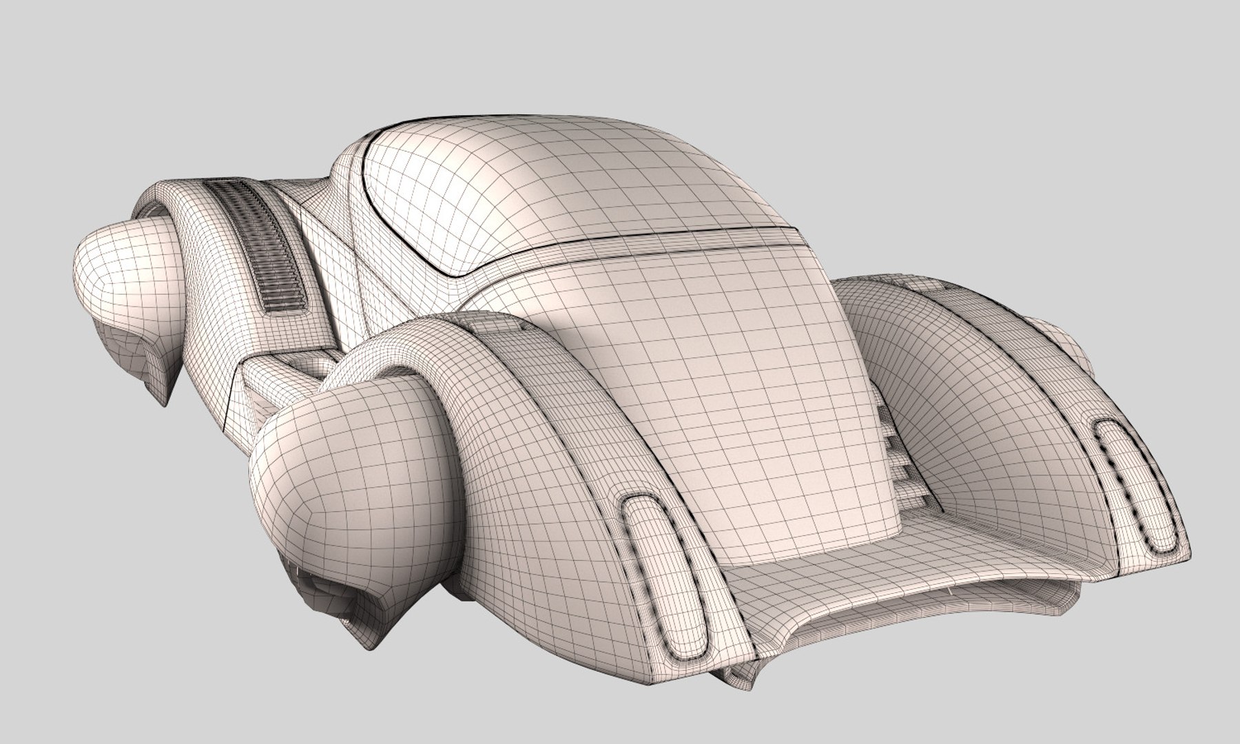 3D Flying Car Concept Model - TurboSquid 1389935