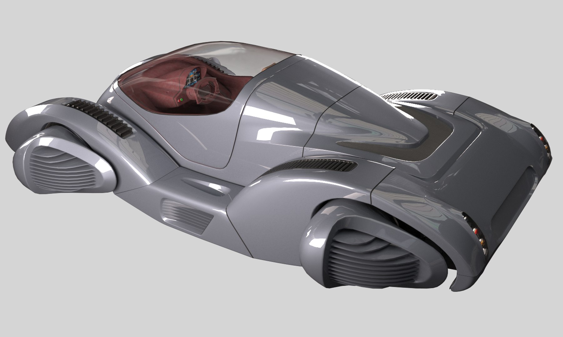 3D Flying Car Concept Model - TurboSquid 1389935