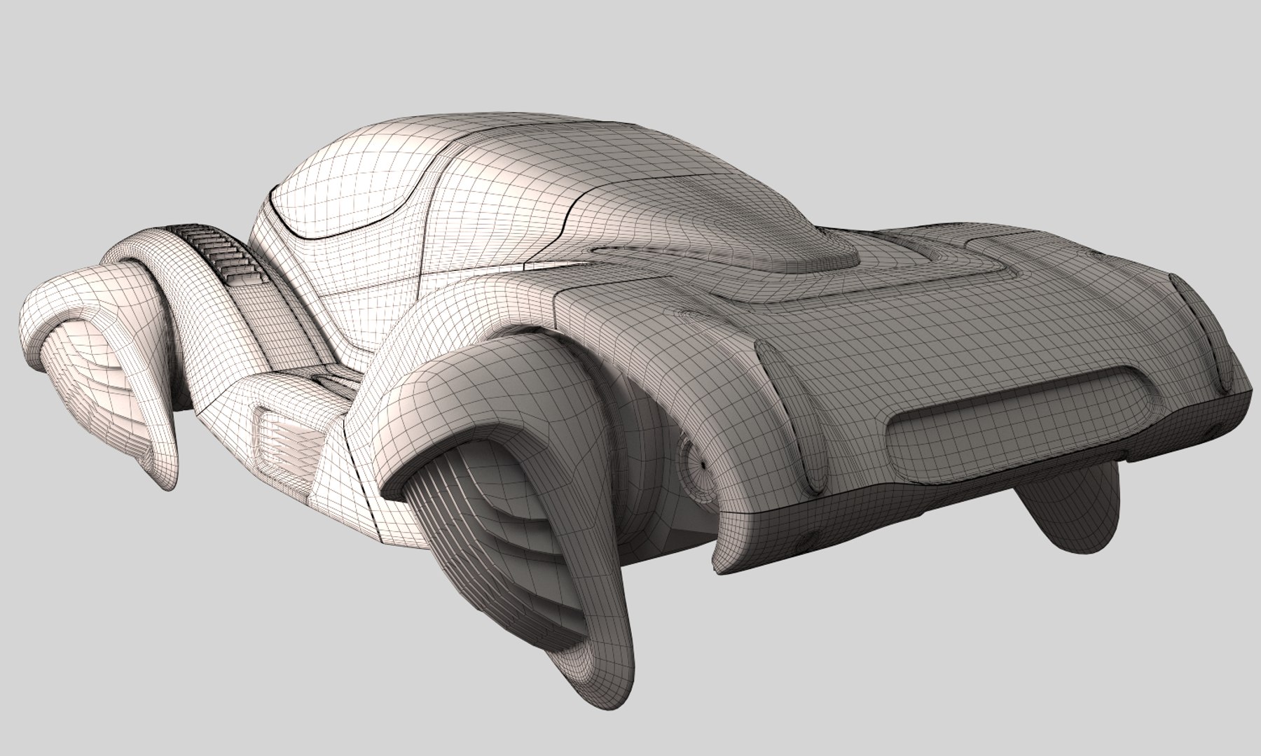 3D Flying Car Concept Model - TurboSquid 1389935