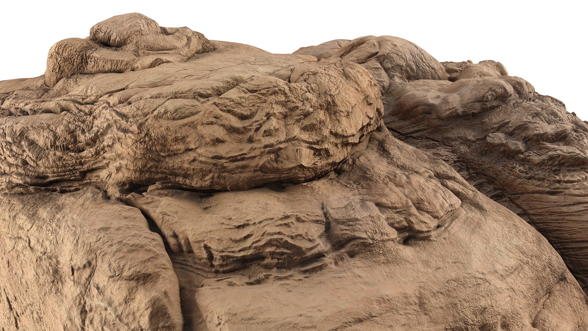 Al Naslaa Split Rock Formation 3D Model - TurboSquid 2397038