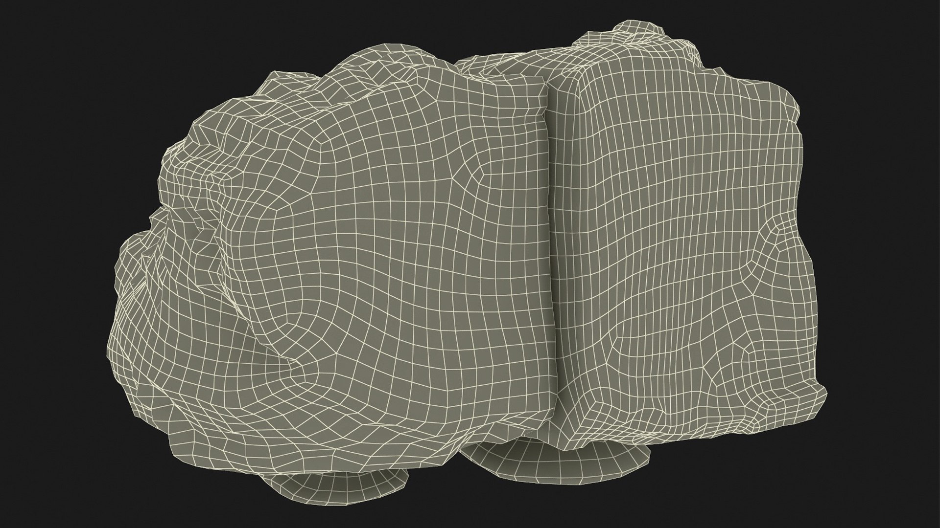 Al Naslaa Split Rock Formation 3D Model - TurboSquid 2397038