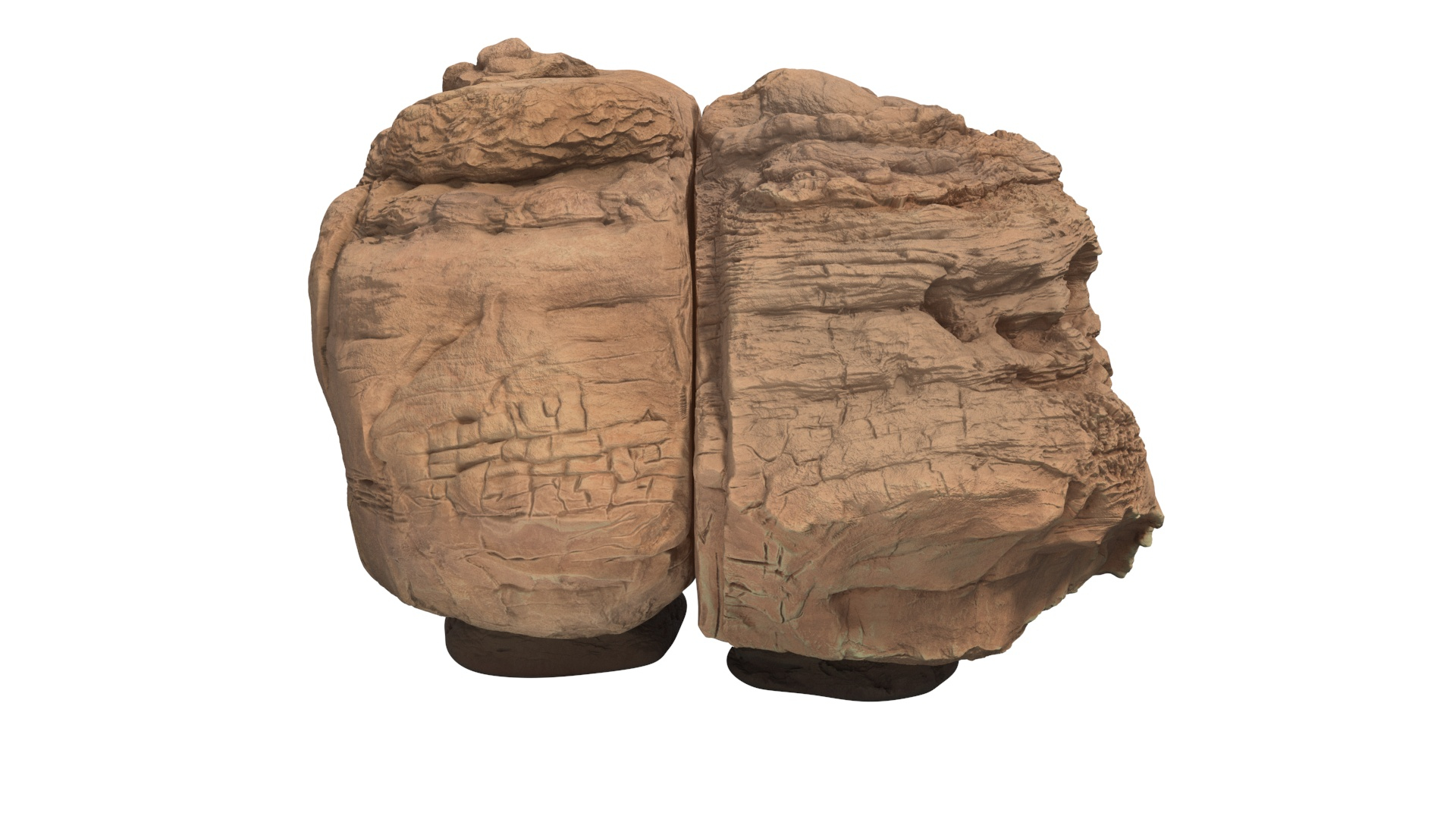 Al Naslaa Split Rock Formation 3D Model - TurboSquid 2397038