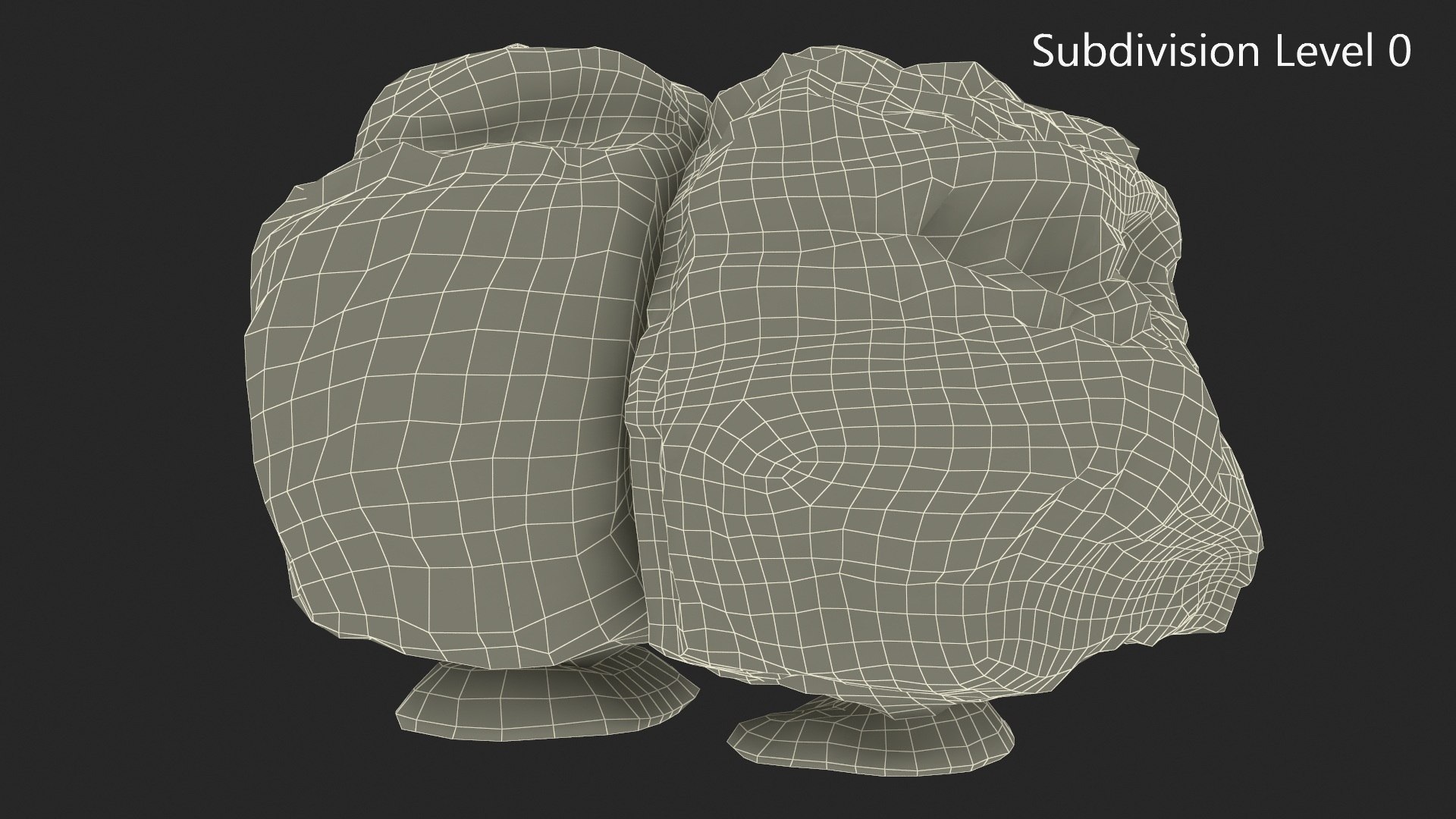 Al Naslaa Split Rock Formation 3D Model - TurboSquid 2397038