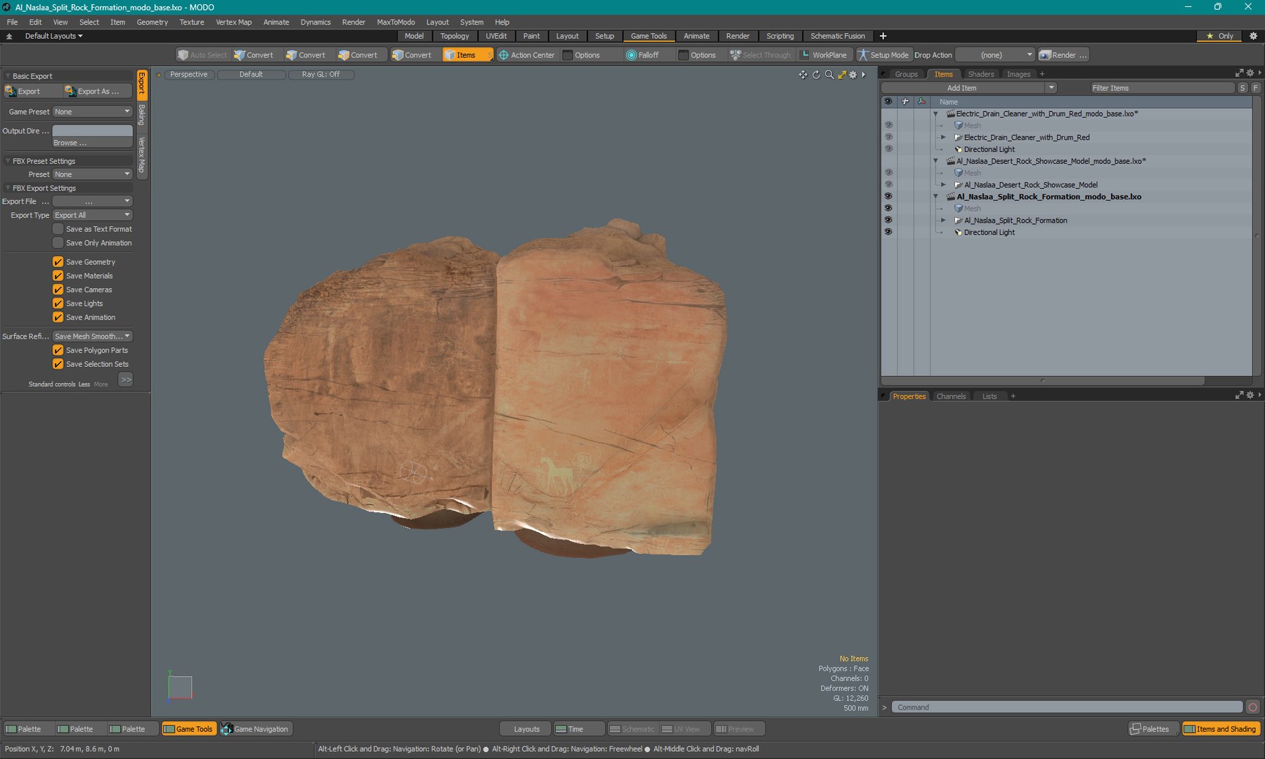 Al Naslaa Split Rock Formation 3D Model - TurboSquid 2397038