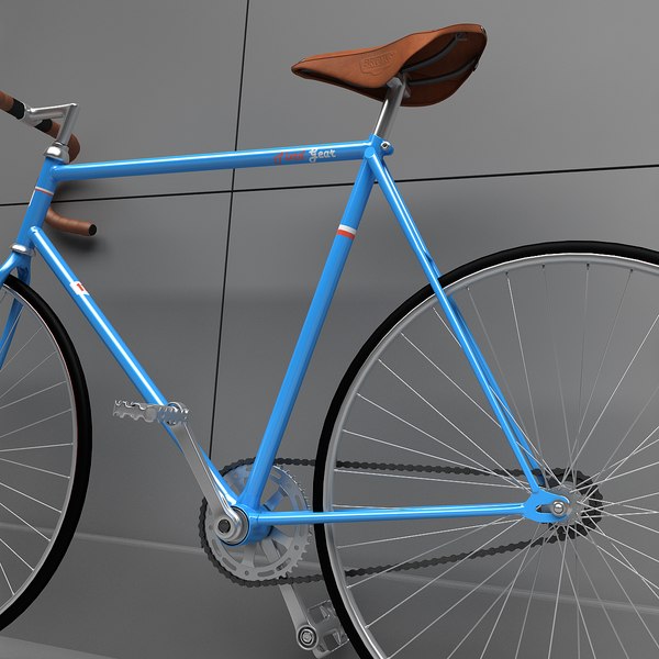 3ds max fixed gear bicycle