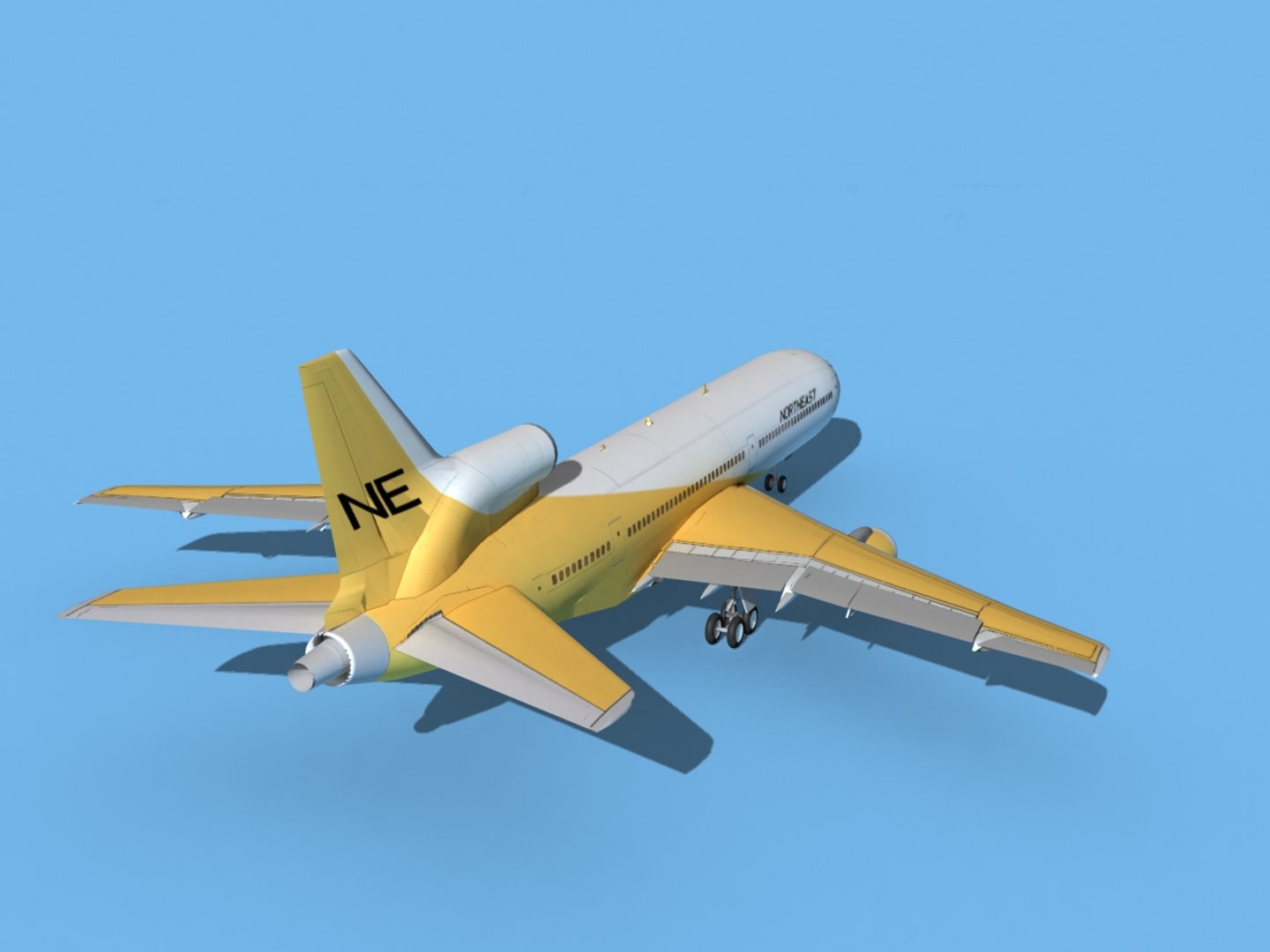 3D Lockheed L-1011-10 - TurboSquid 1488936