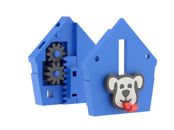 3D Printable Cartoonish Key Holder - TurboSquid 1862314