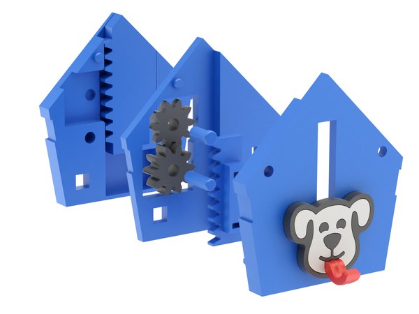 3D Printable Cartoonish Key Holder - TurboSquid 1862314