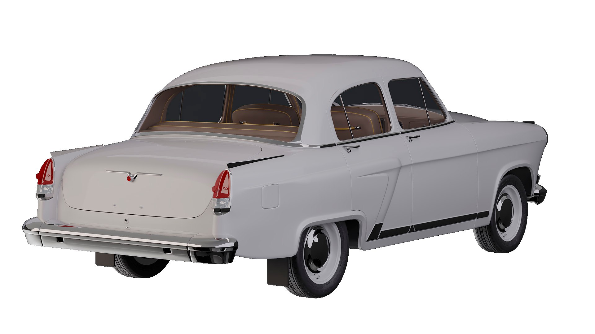 GAZ 21 Volga 3D - TurboSquid 2332715