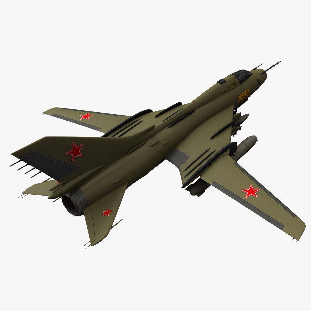 3d Sukhoi Su Fighter Model