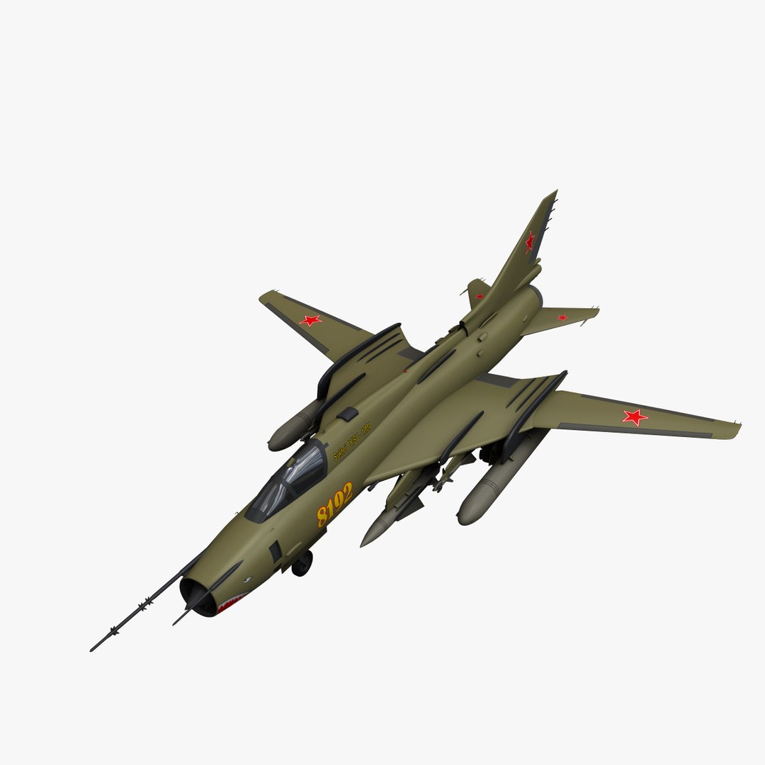 3d Sukhoi Su Fighter Model