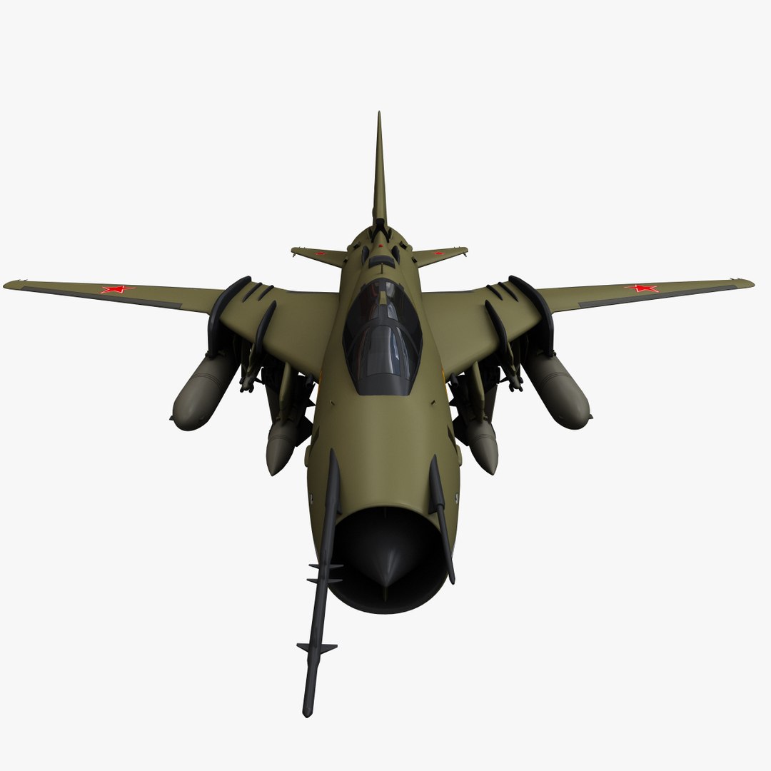 3d Sukhoi Su Fighter Model