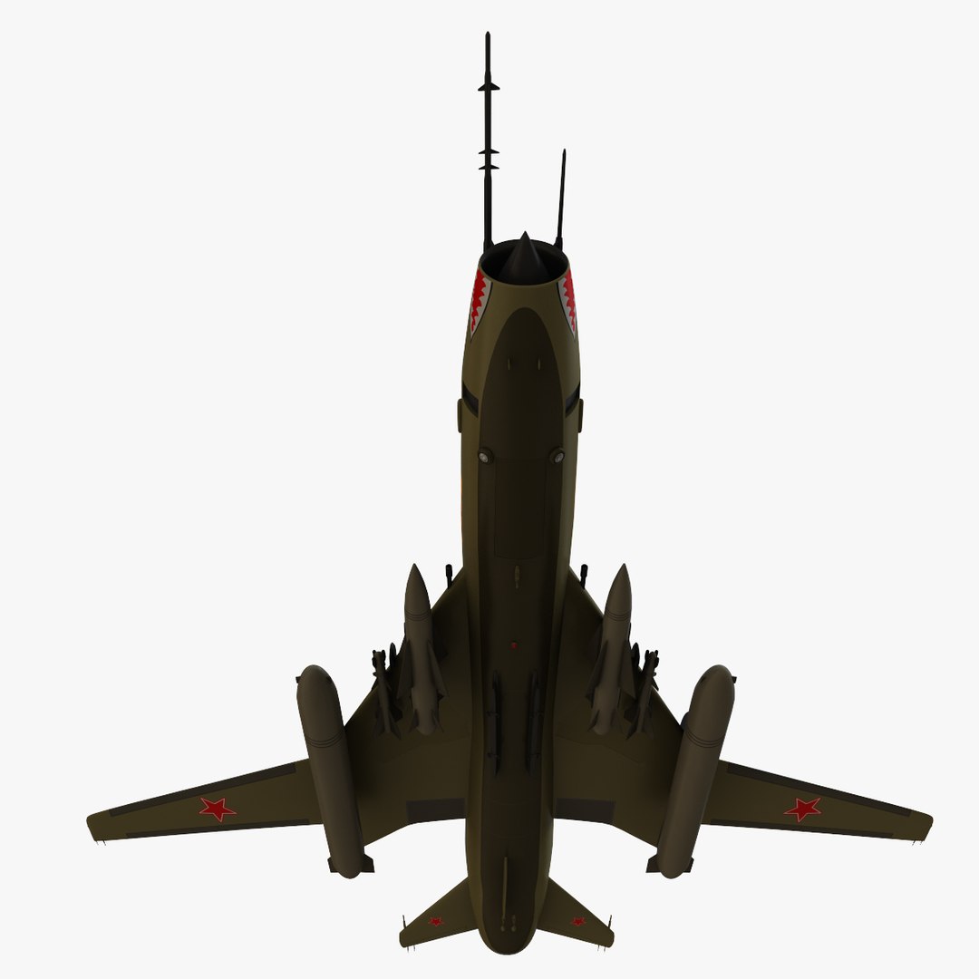 3d Sukhoi Su Fighter Model
