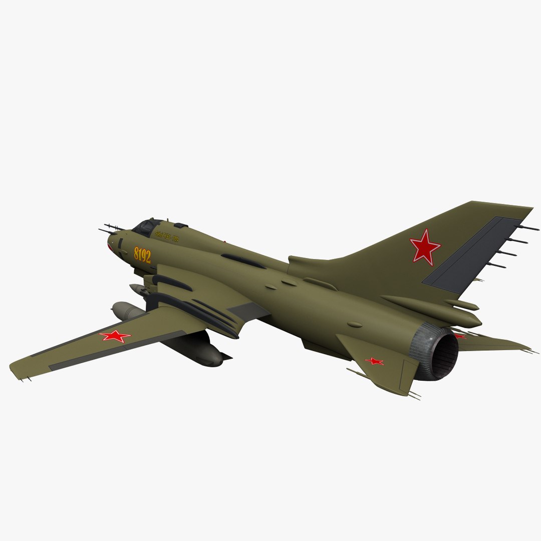 3d sukhoi su fighter model