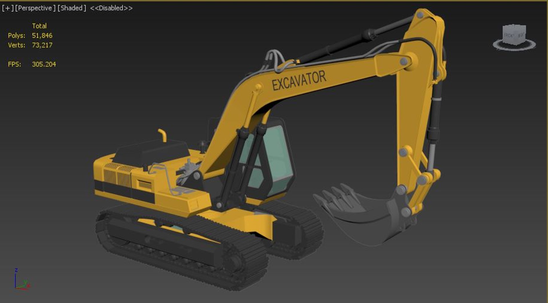 3D Tracked Excavator Model - TurboSquid 2008492