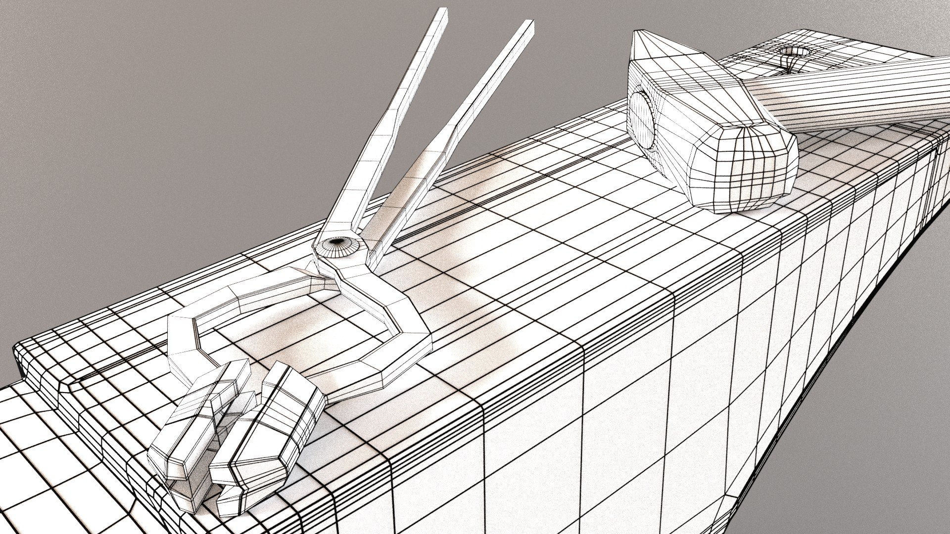 3D blacksmith tools model - TurboSquid 1431924