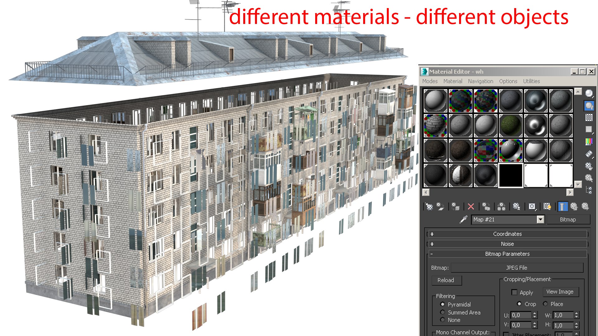 3D Typical Soviet five-storey house project 447 Khrushchev - TurboSquid ...