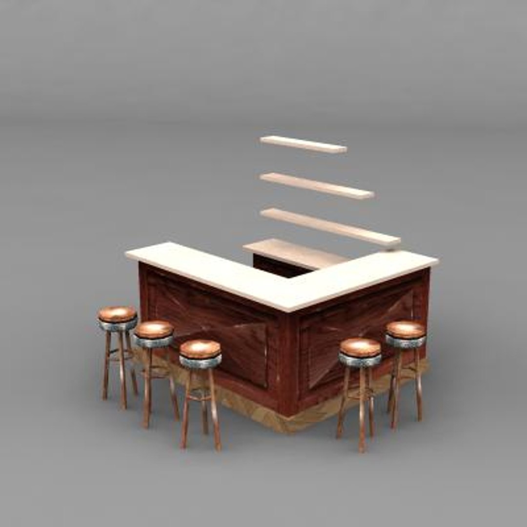 Fancy Furniture 3d Model