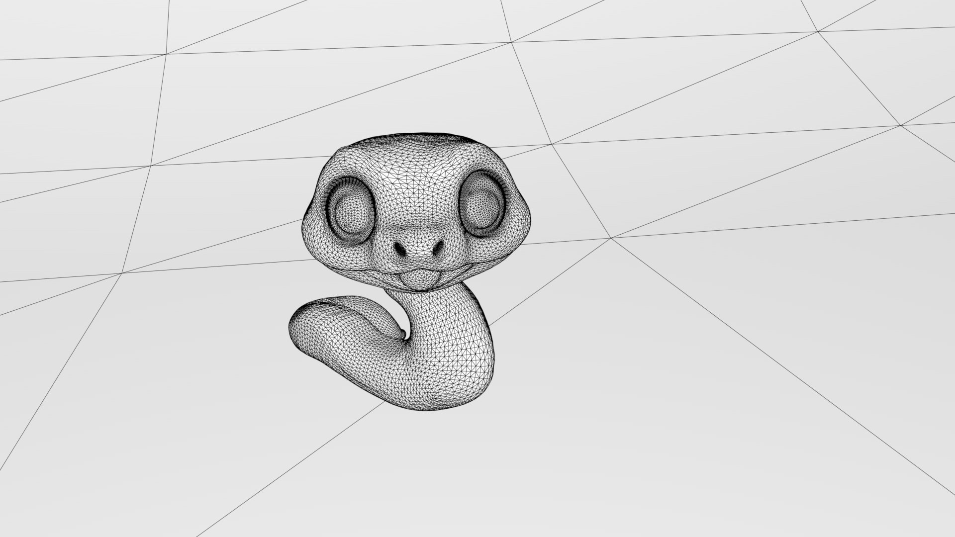 3D Model Chinese New Year Snake - TurboSquid 2320665
