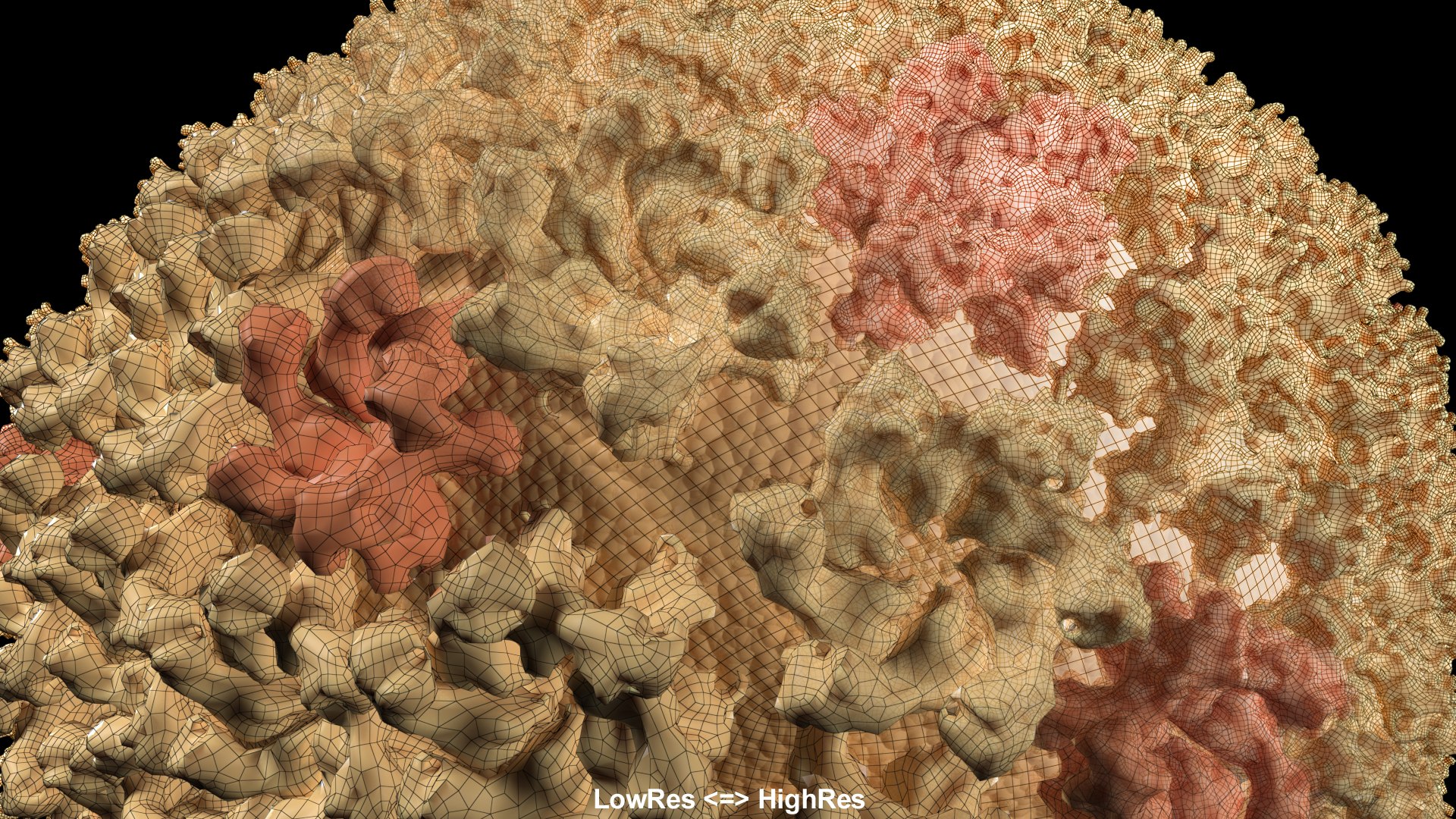 3D HIV Capsid - TurboSquid 2371672