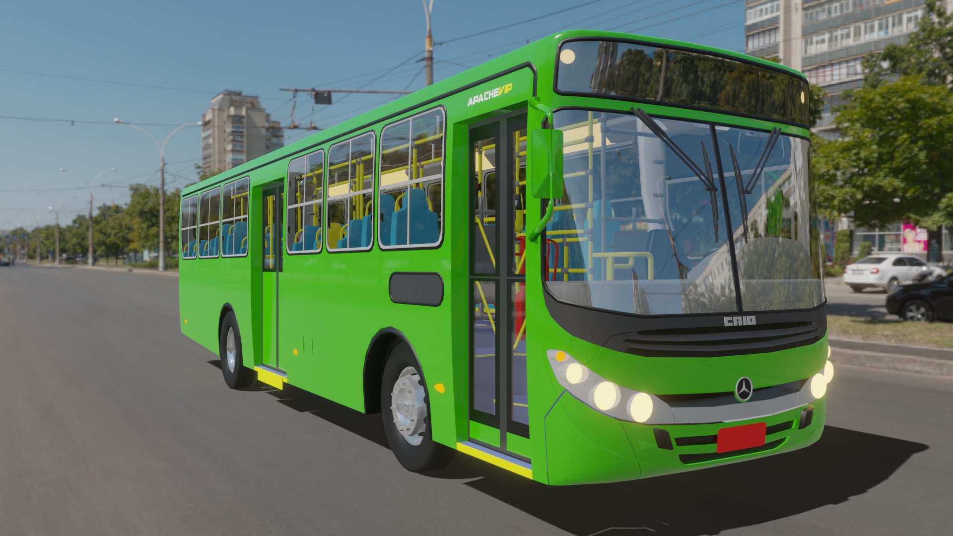 3D Brasileiro Apache Vip 2 - TurboSquid 1663726