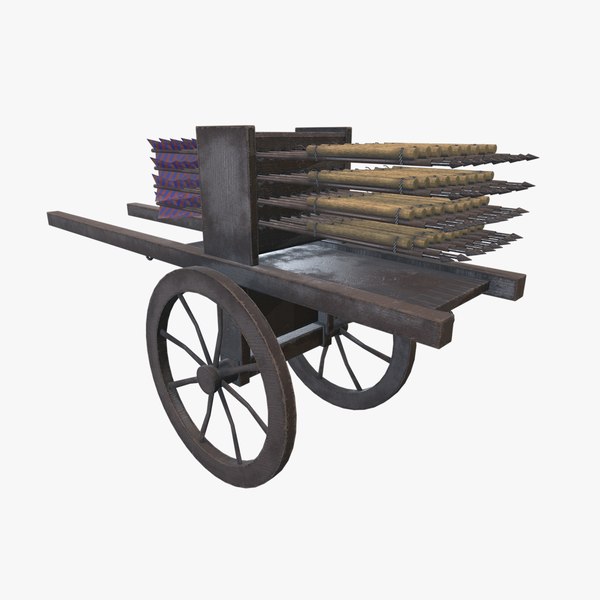 modelo 3d Hwacha medieval antigua - TurboSquid 2318969