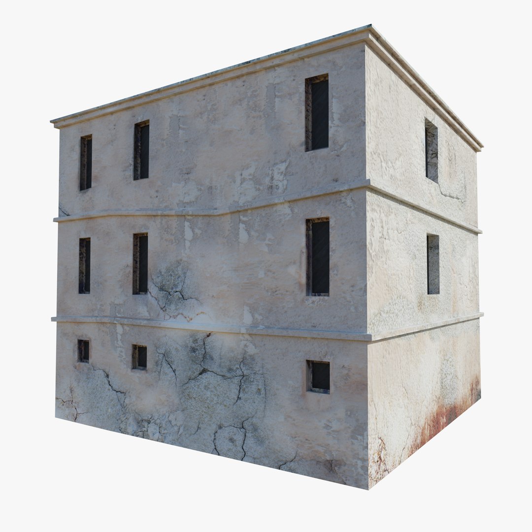 Old building 3D model - TurboSquid 1709161