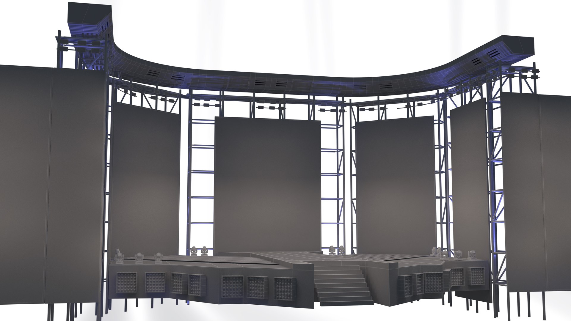 Concert Stage Collections 3D - TurboSquid 2054467