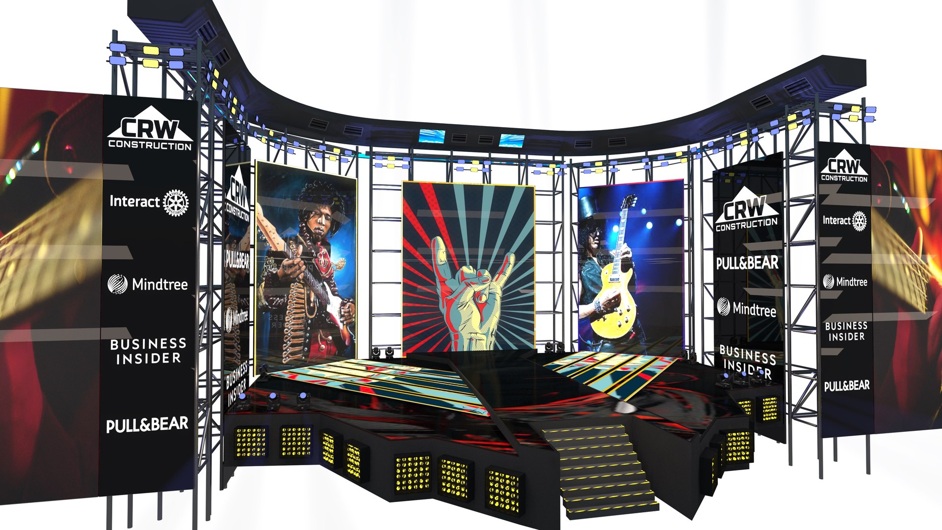 Concert Stage Collections 3D - TurboSquid 2054467