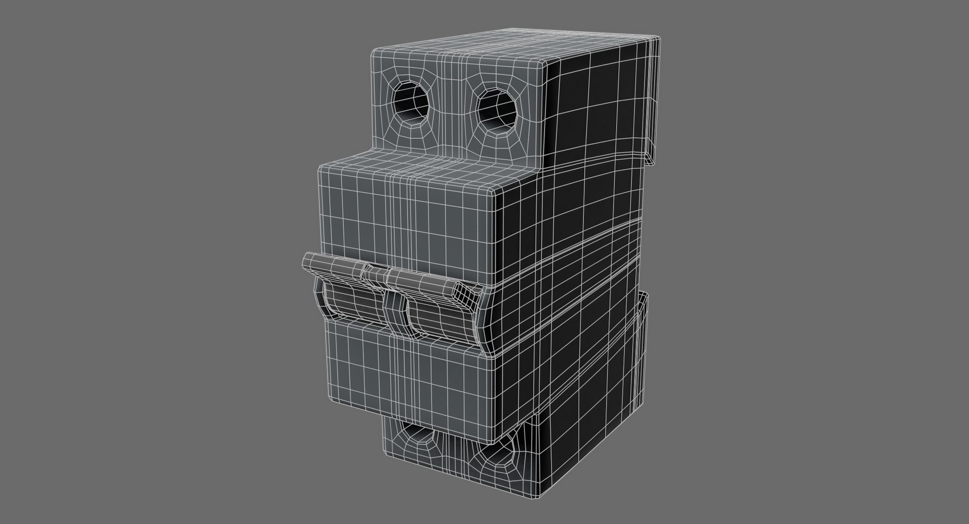 3D electric automatic switch - TurboSquid 1318898