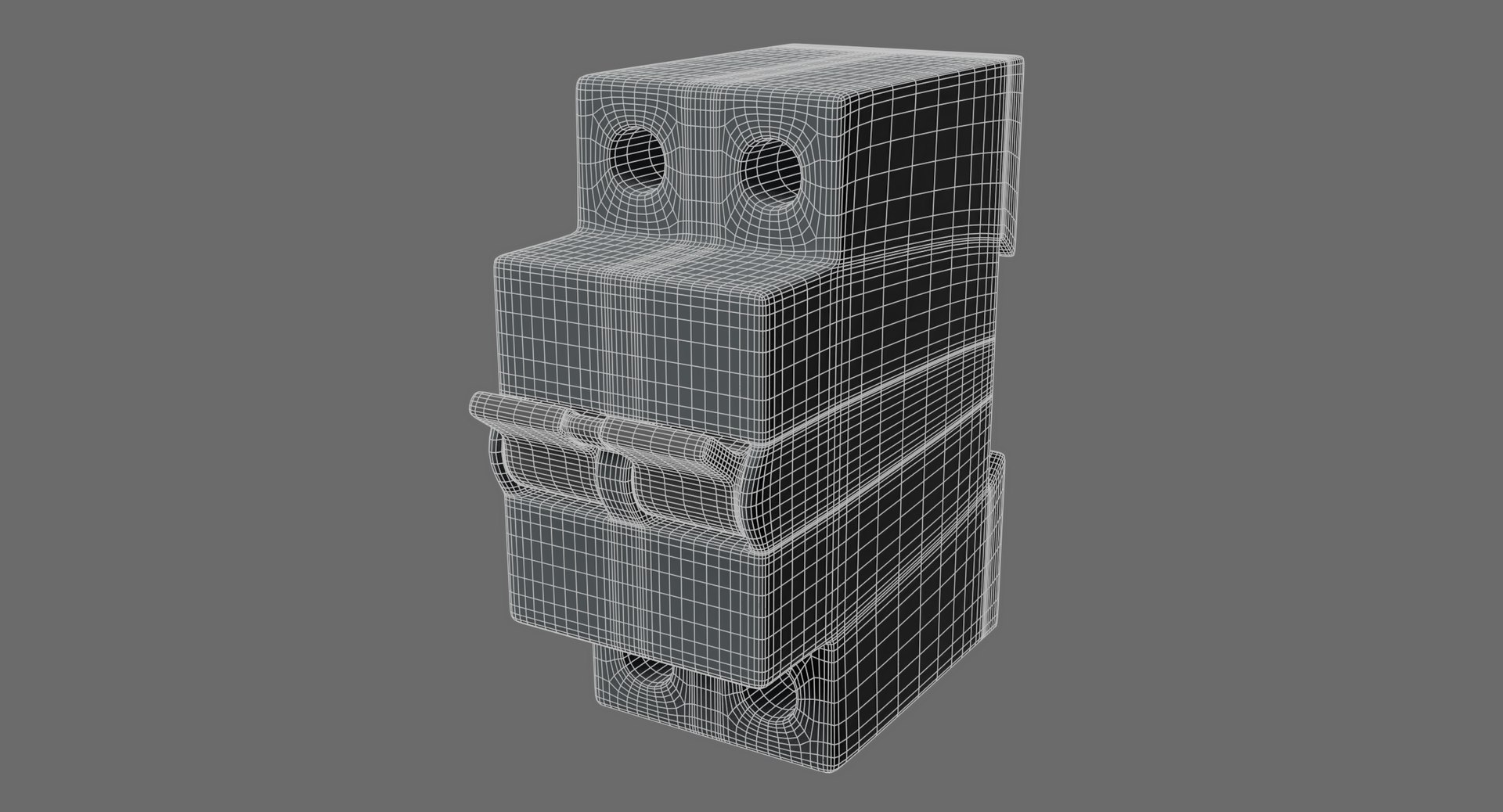 3D electric automatic switch - TurboSquid 1318898