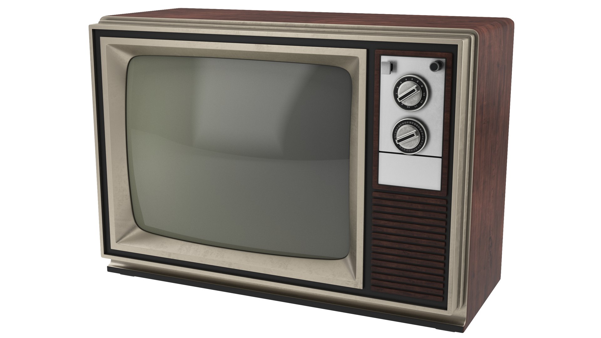 3D Vintage TV - TurboSquid 2099059