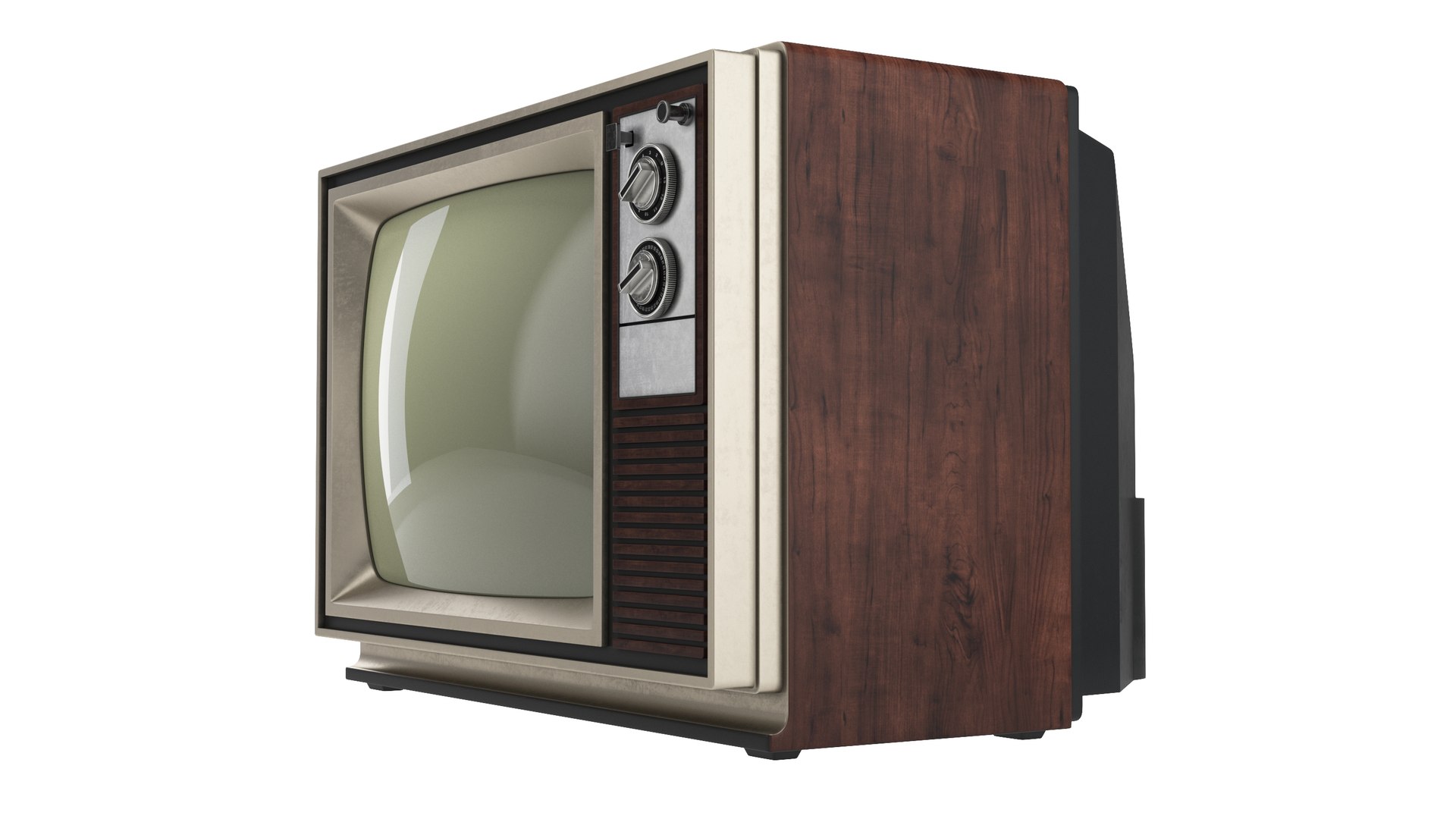 3D Vintage TV - TurboSquid 2099059