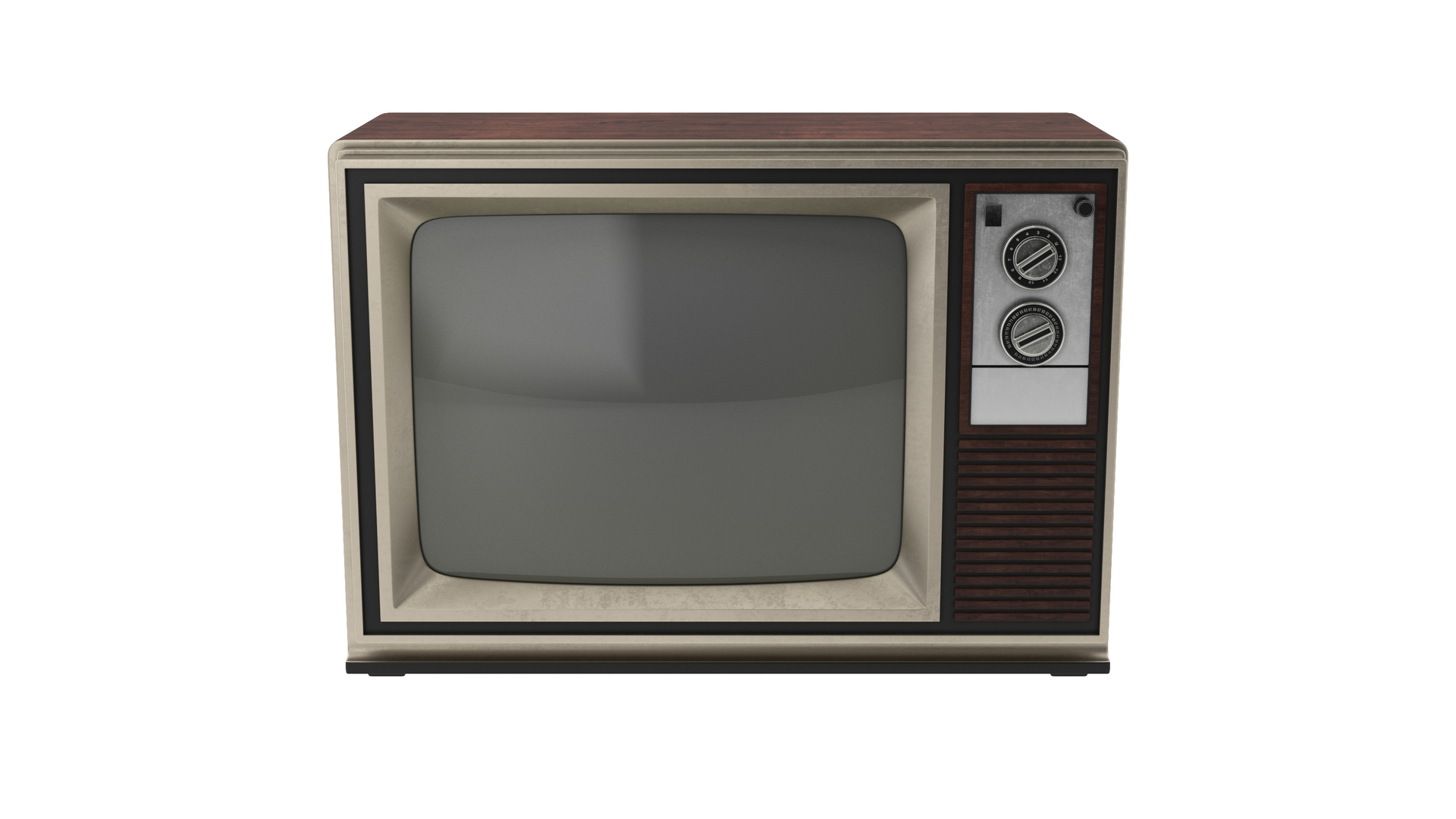 3D Vintage TV - TurboSquid 2099059