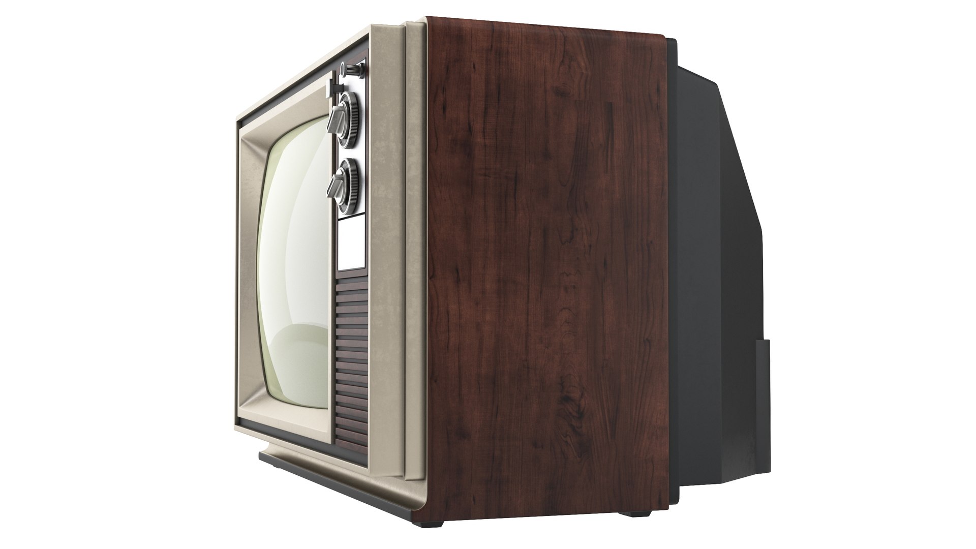 3D Vintage TV - TurboSquid 2099059