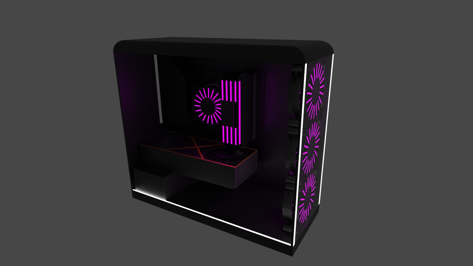 3D Case PC Model - TurboSquid 2243751