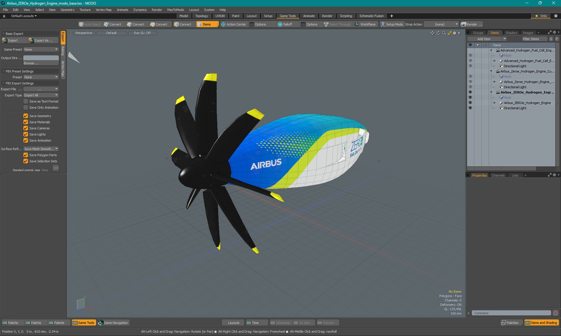 3D Airbus ZEROe Hydrogen Engine Model - TurboSquid 2377326