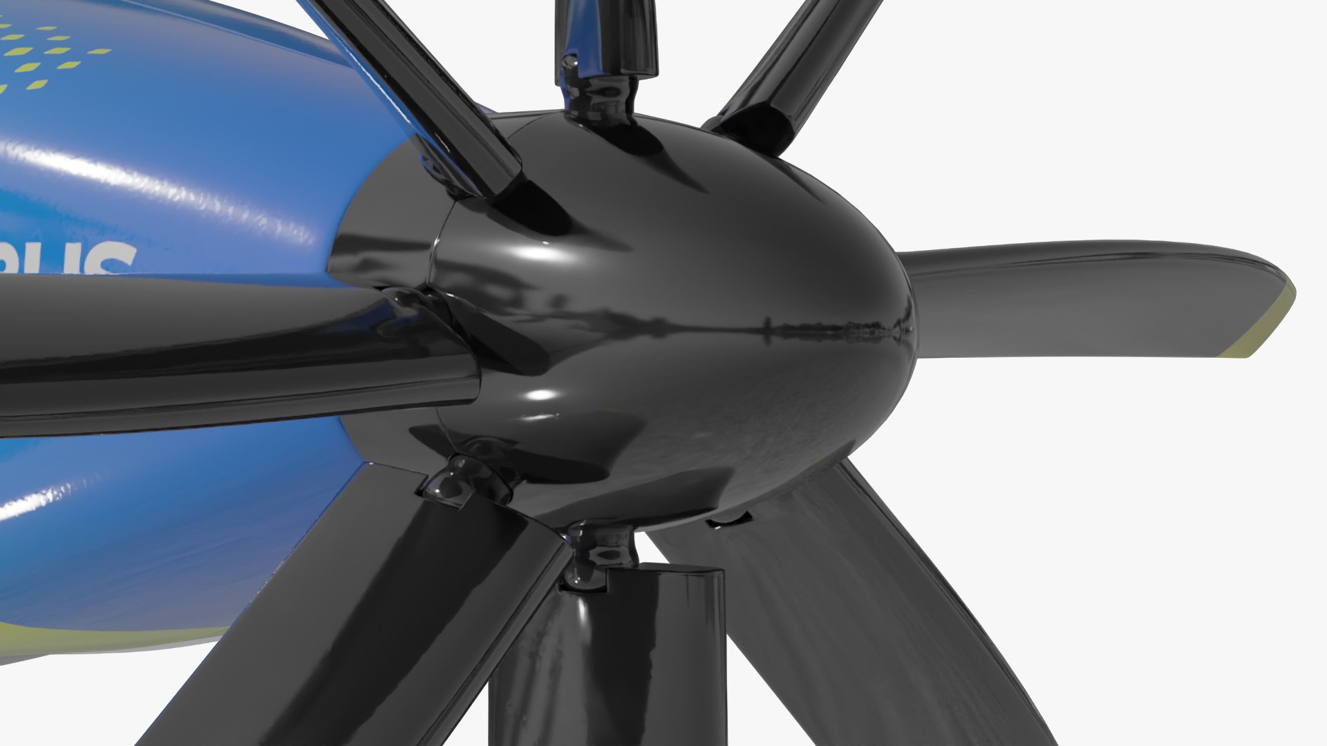 3D Airbus ZEROe Hydrogen Engine Model - TurboSquid 2377326