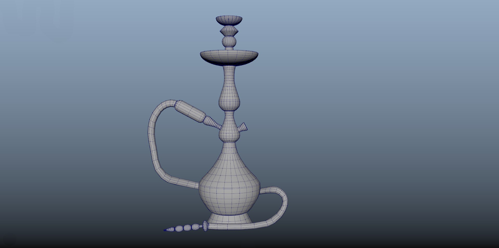 Stylized Hookah In Ethnic Style PBR Game Ready Low-poly 3D Model Model ...