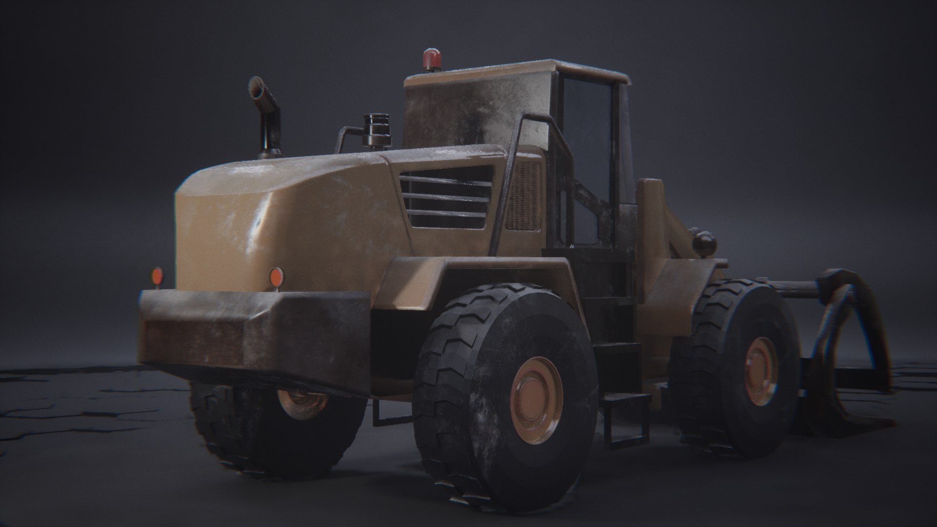 Forest Wheel Loader 3D Model - TurboSquid 1923931