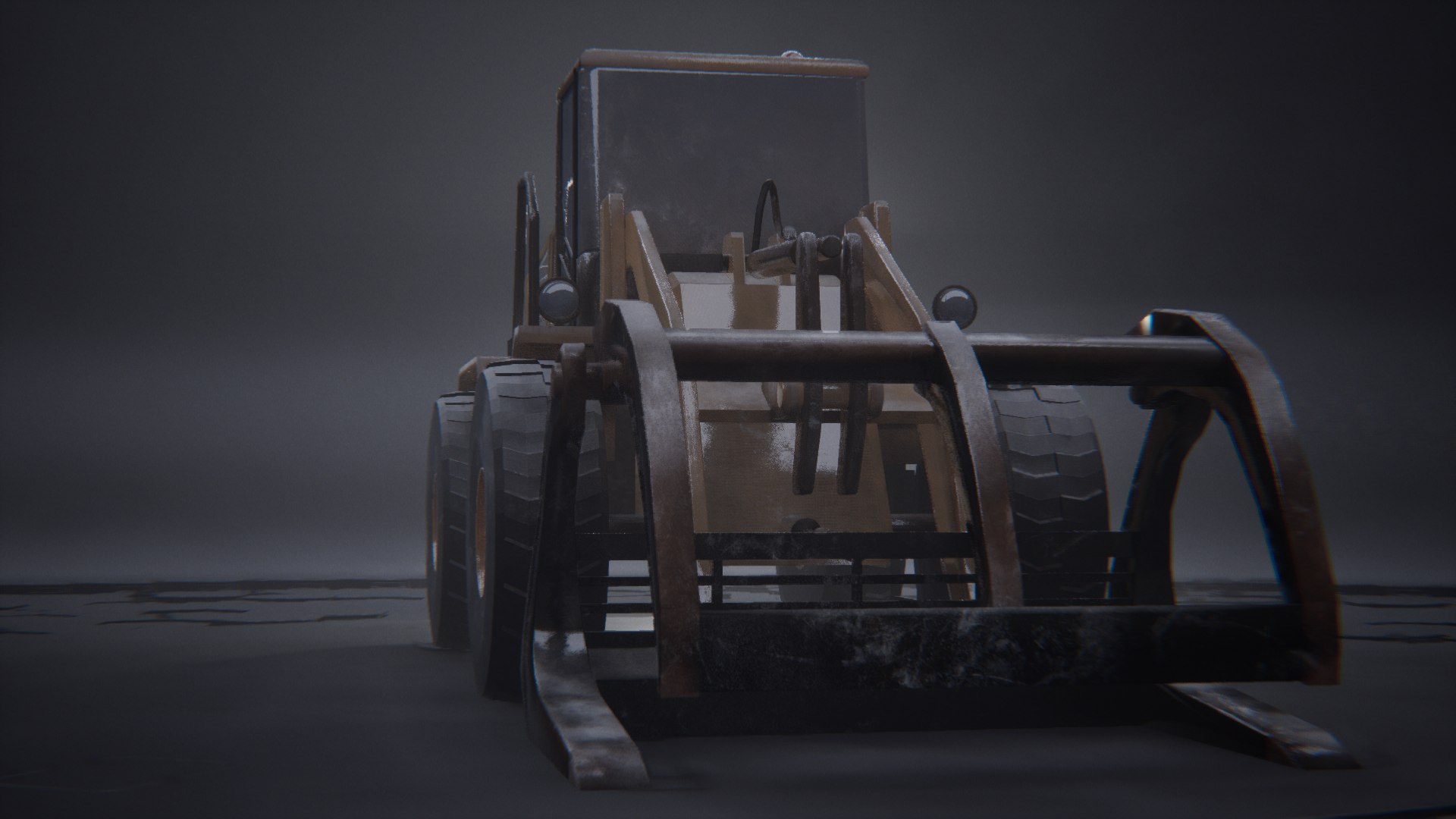 Forest Wheel Loader 3D Model - TurboSquid 1923931
