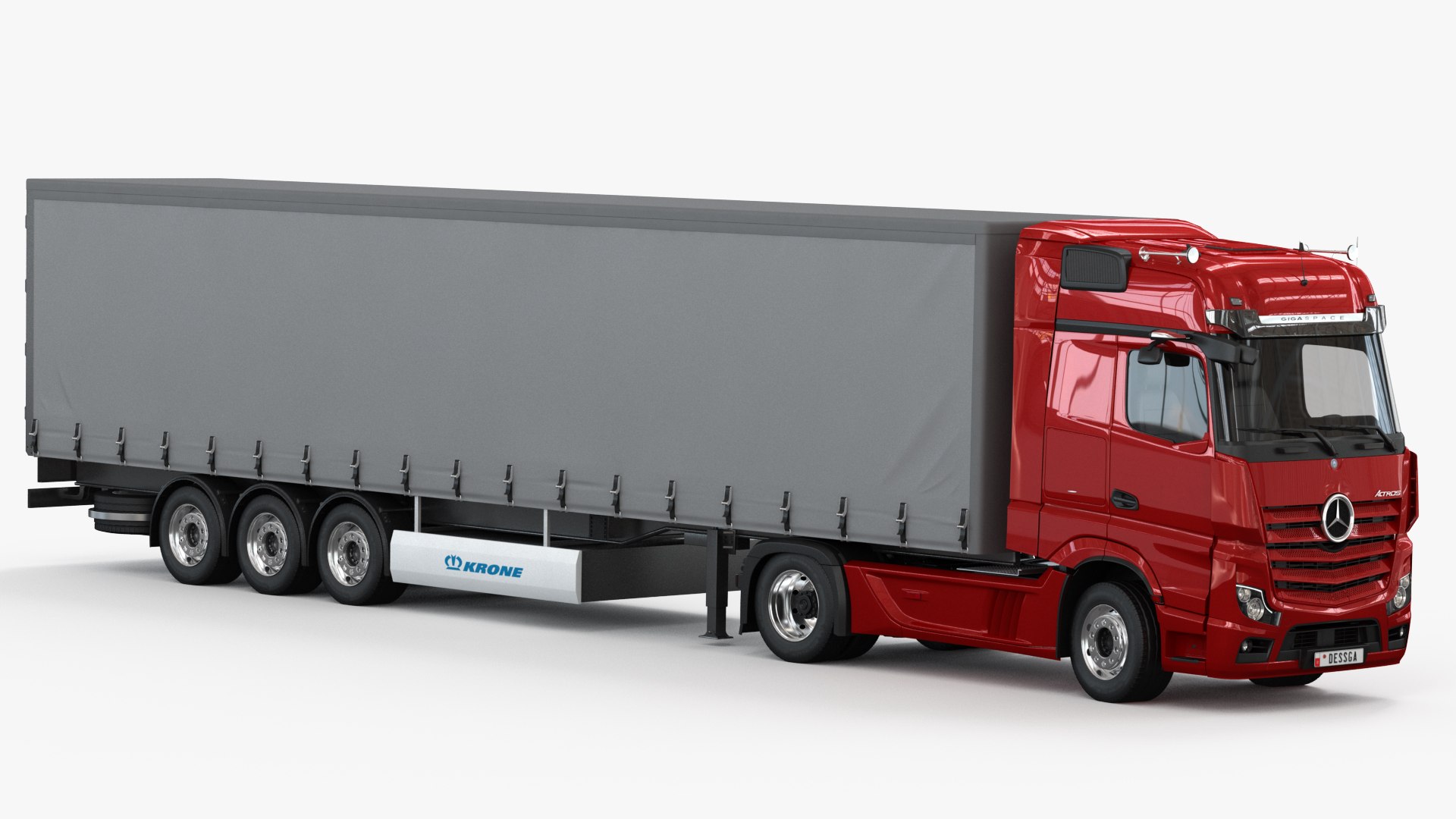 3D Model Mercedes Benz Actros 2020 - TurboSquid 1549396