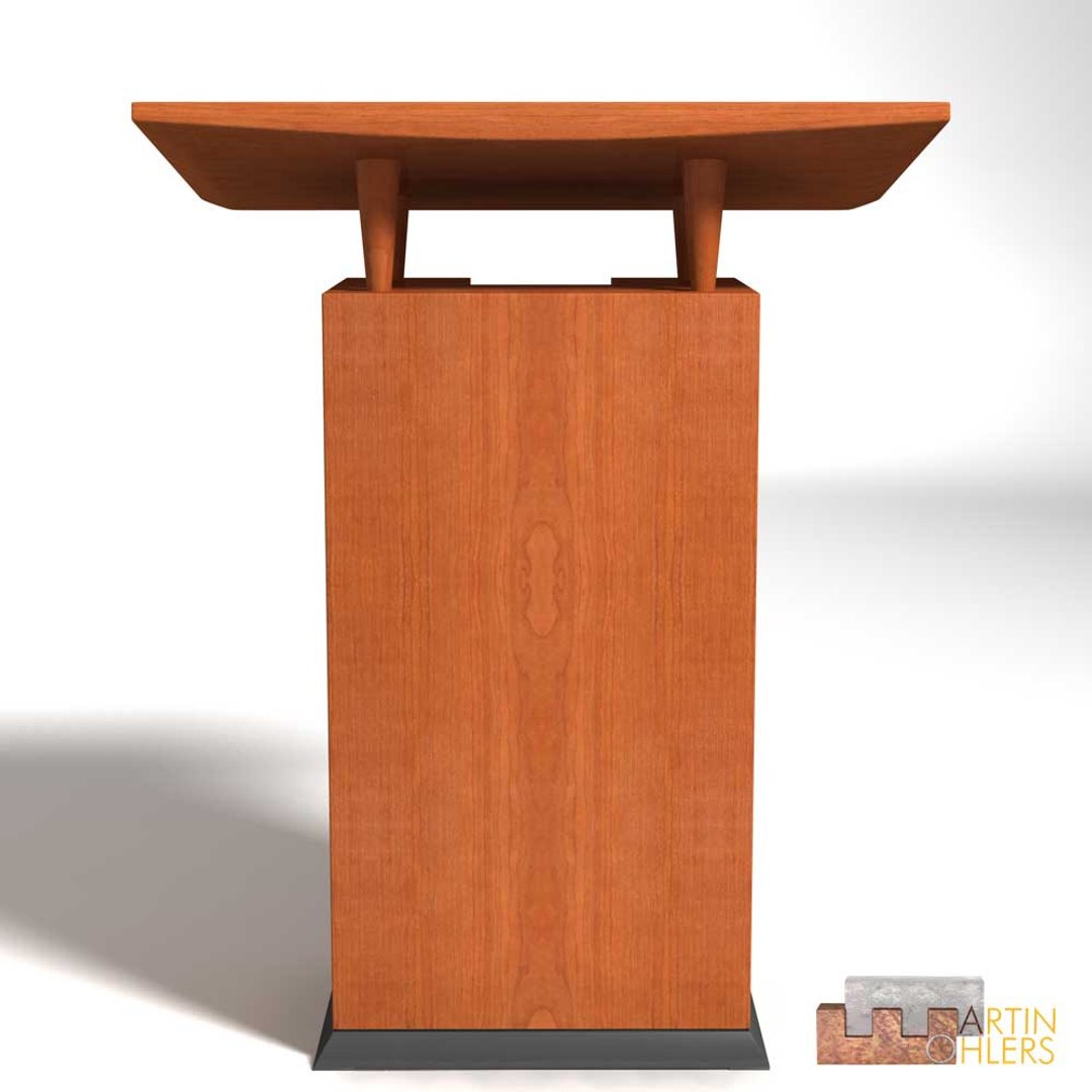 lectern 3d model