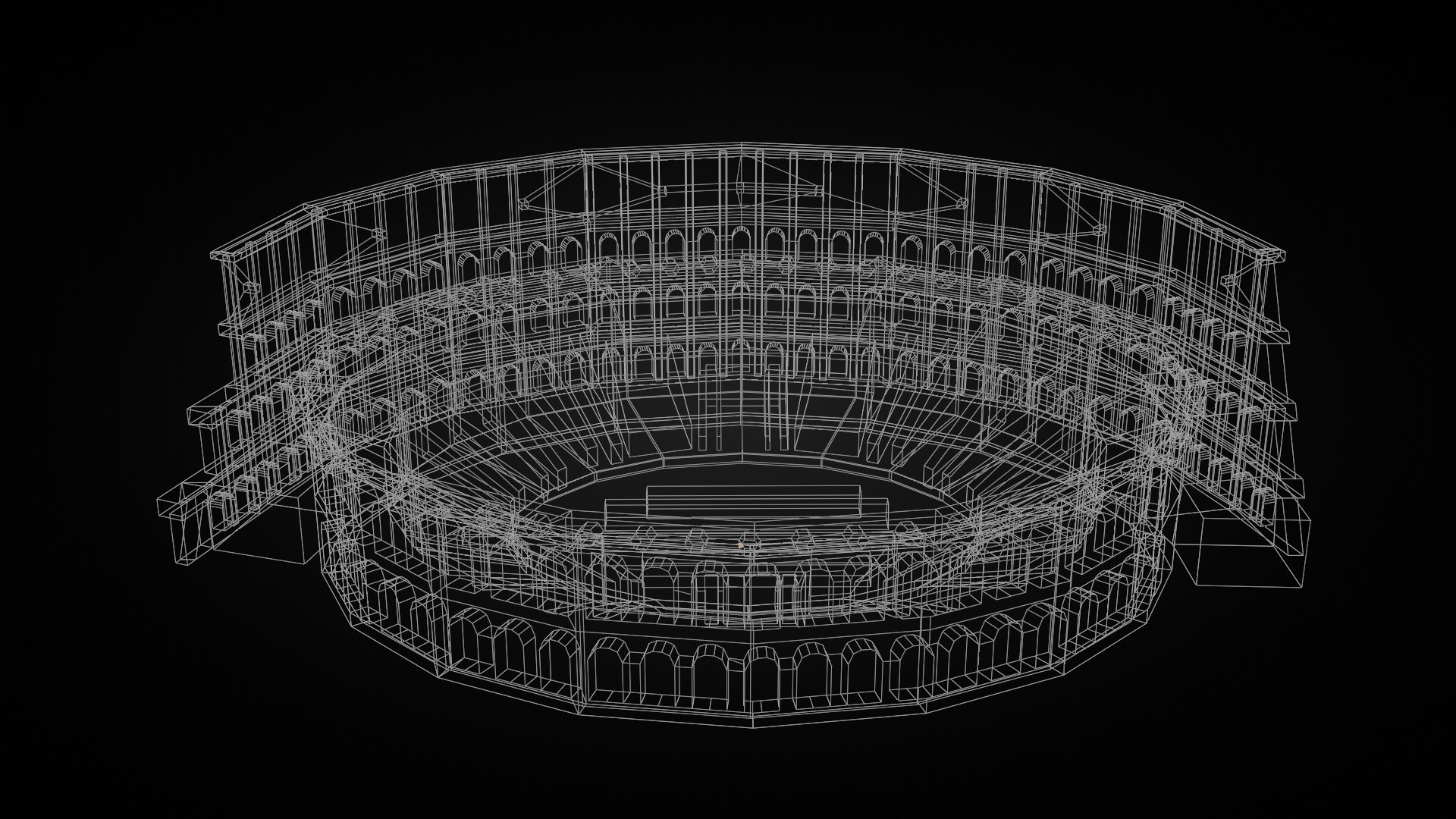 Low Poly Colosseum - Italy 3D - TurboSquid 2343679
