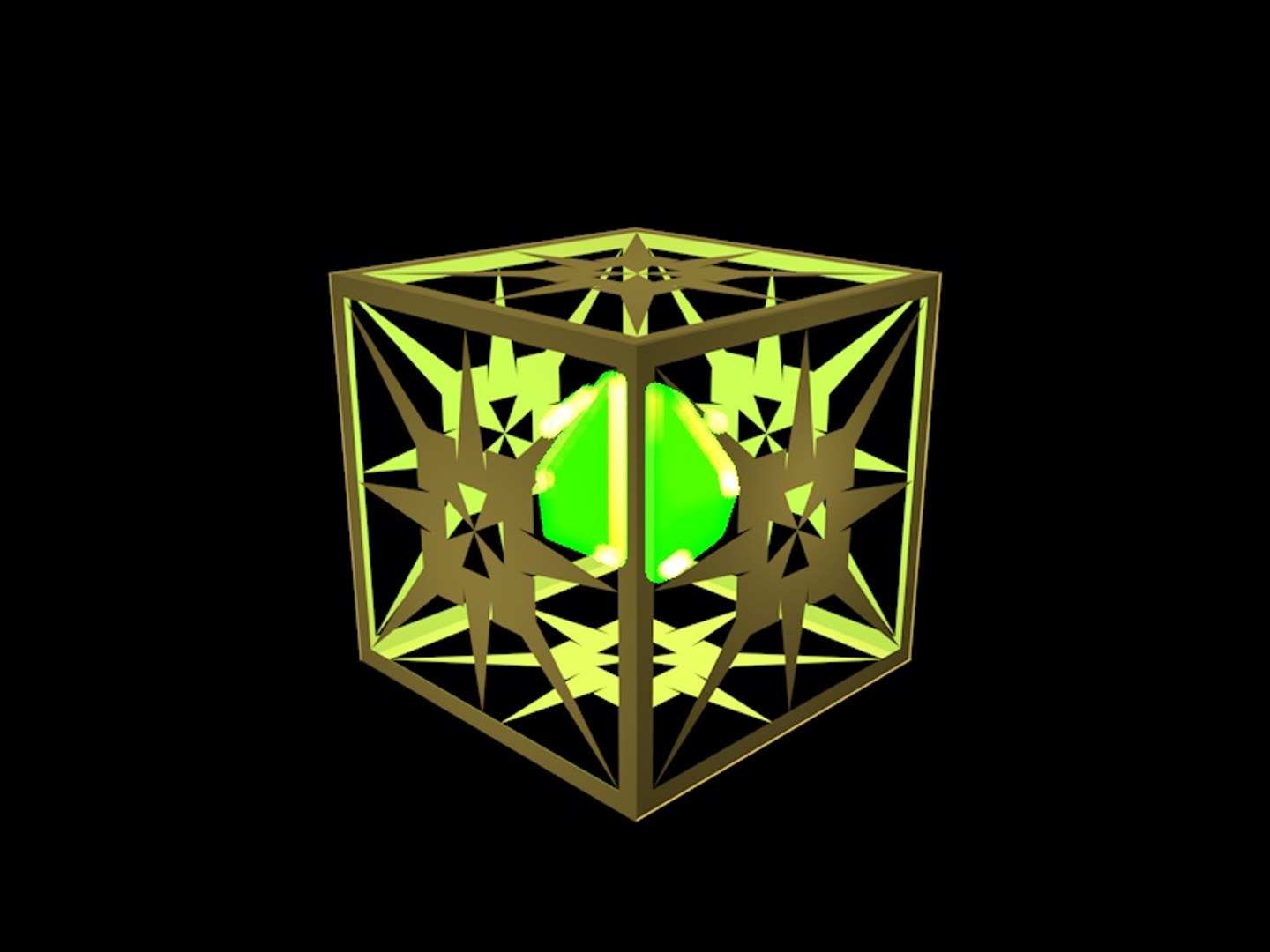 Jedi Holocron 3d Model