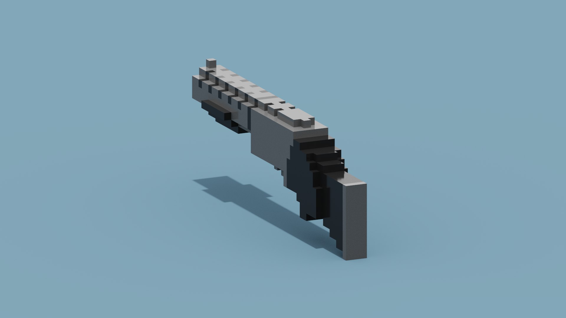 Voxel Gun 3D - TurboSquid 1945123