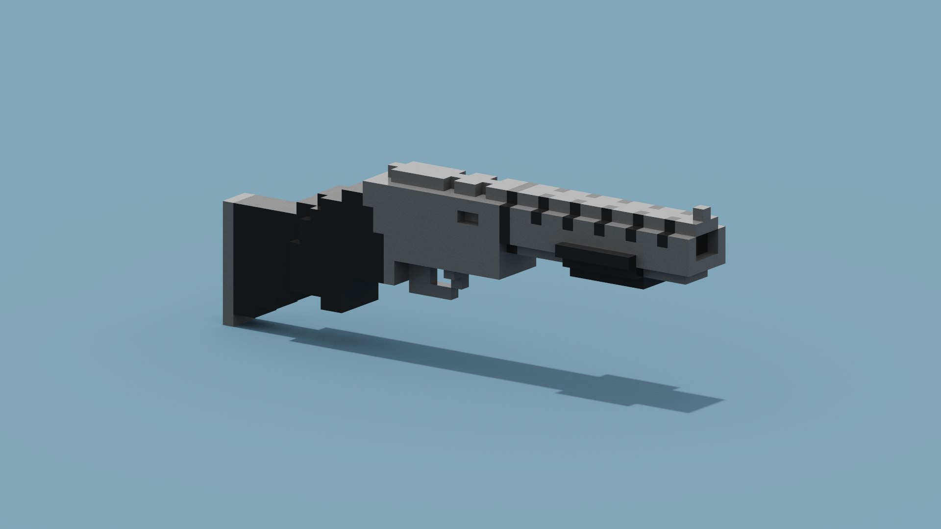 Voxel Gun 3D - TurboSquid 1945123